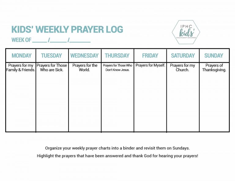 Kids' Printable Resources - IPHC Discipleship Ministries