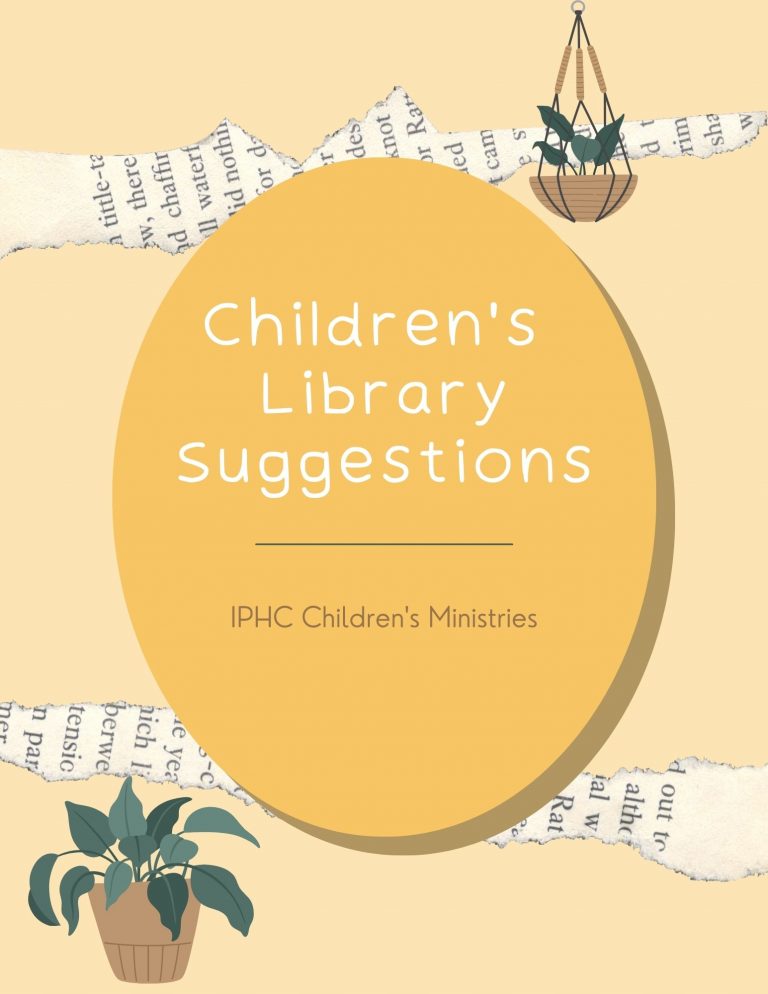 Kids' Printable Resources - IPHC Discipleship Ministries