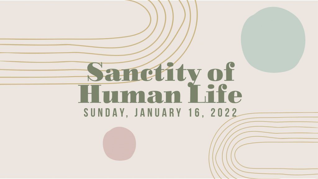 Sanctity of Human Life 2022 - IPHC Discipleship Ministries