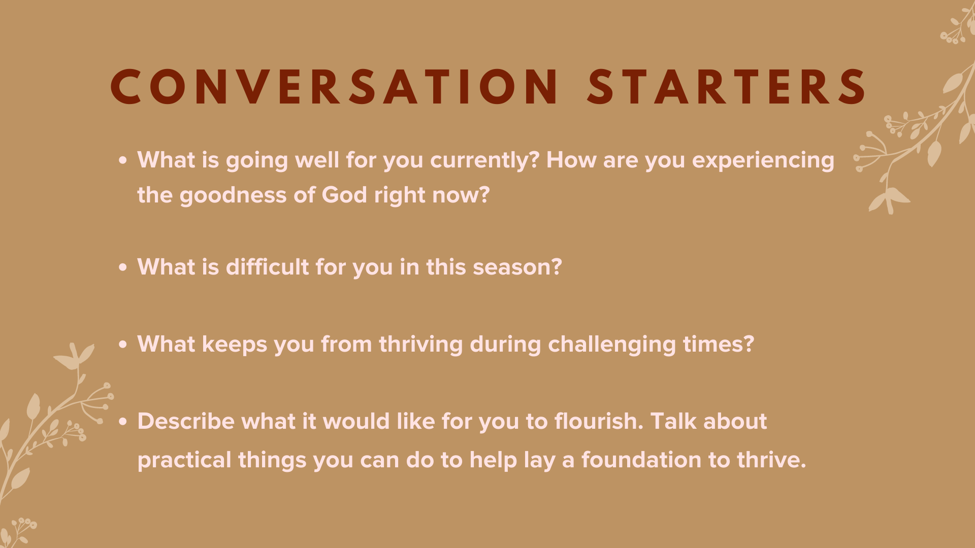 Women's Ministries Virtual Events - Discipleship