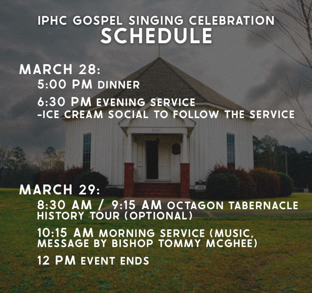 IPHC Gospel Singing Celebration - IPHC Discipleship Ministries
