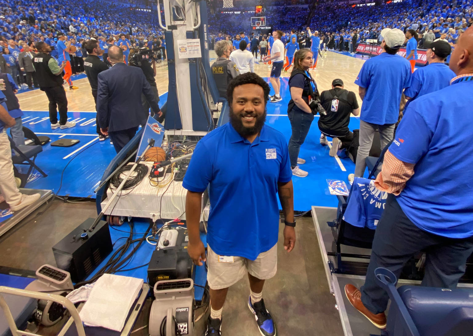 OKC Thunder Playoffs: Terrance Wilson Has Some Serious Camera Skills - IPHC
